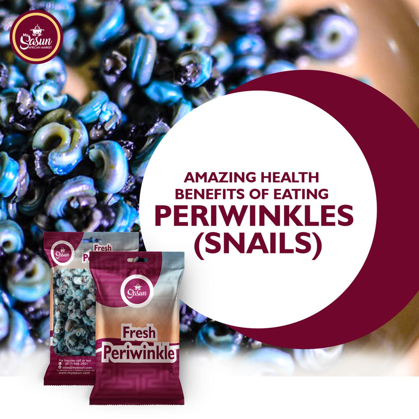 AMAZING HEALTH BENEFITS OF EATING PERIWINKLES (SNAILS) – My Sasun