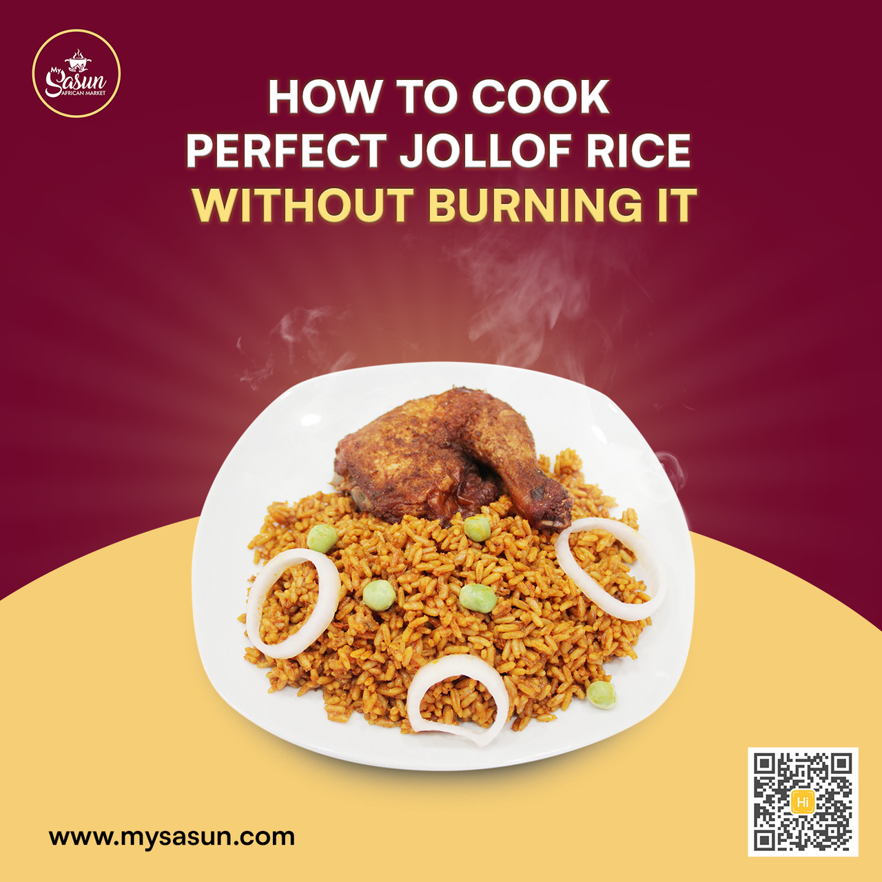 How to Cook Perfect Jollof Rice Without Burning It – My Sasun