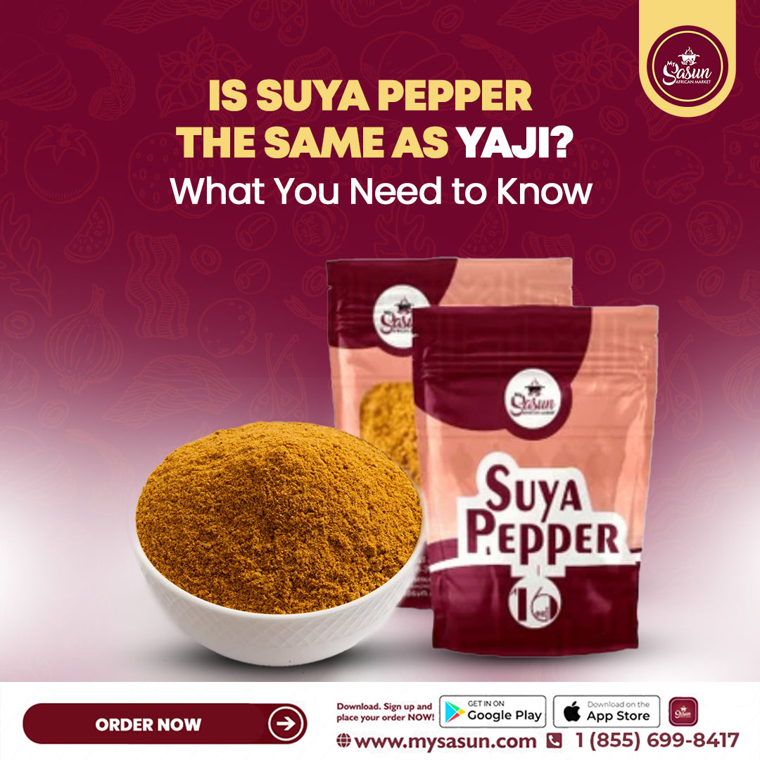 Is Suya Pepper the Same as Yaji? What You Need to Know – My Sasun