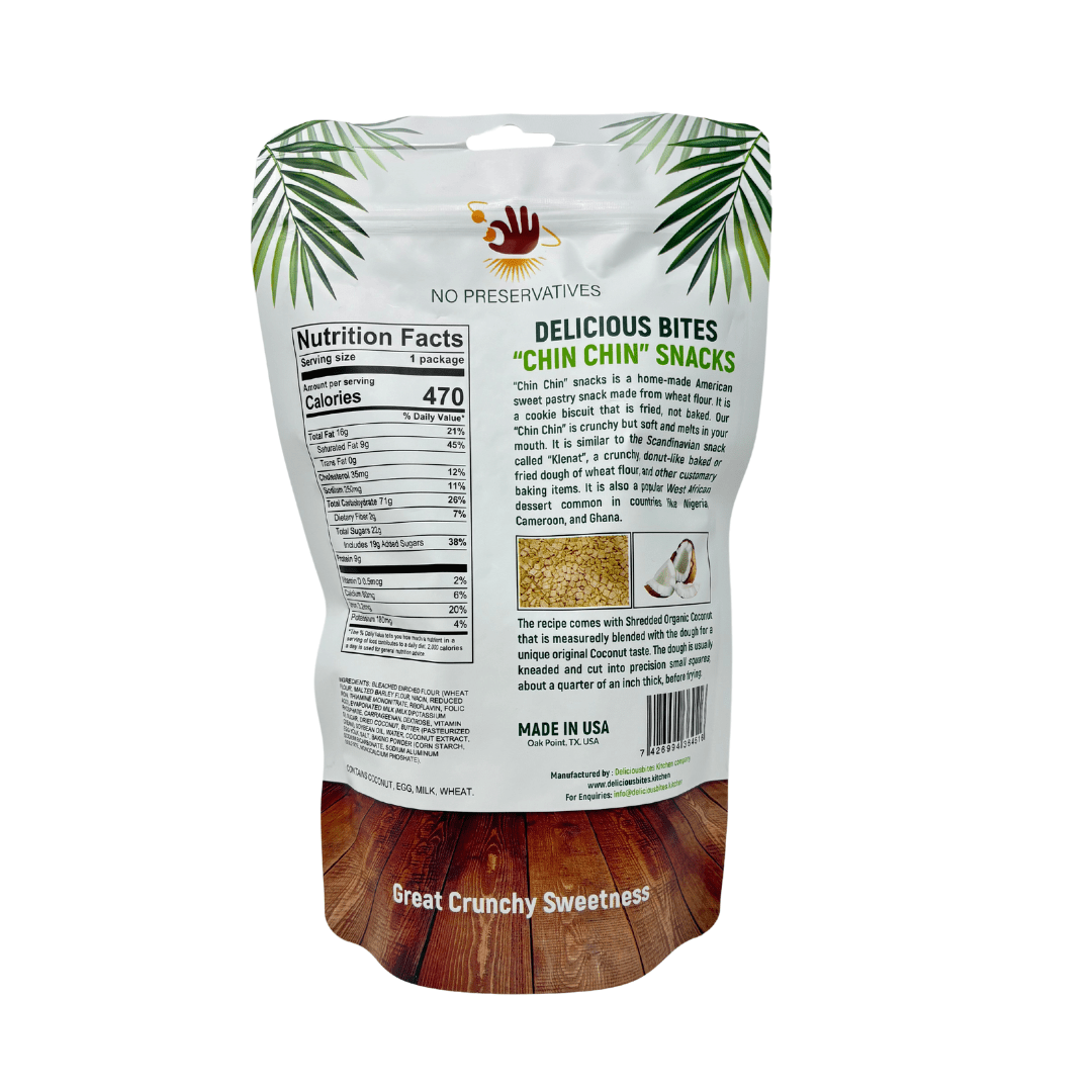 Delicious Bite Coconut Chin Chin – My Sasun